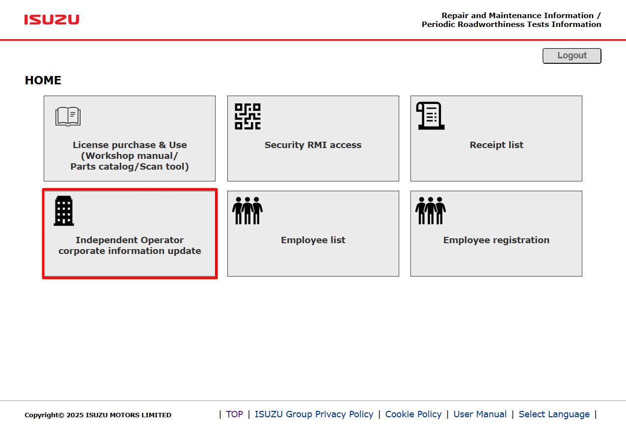 ISUZU Repair and Maintenance Information