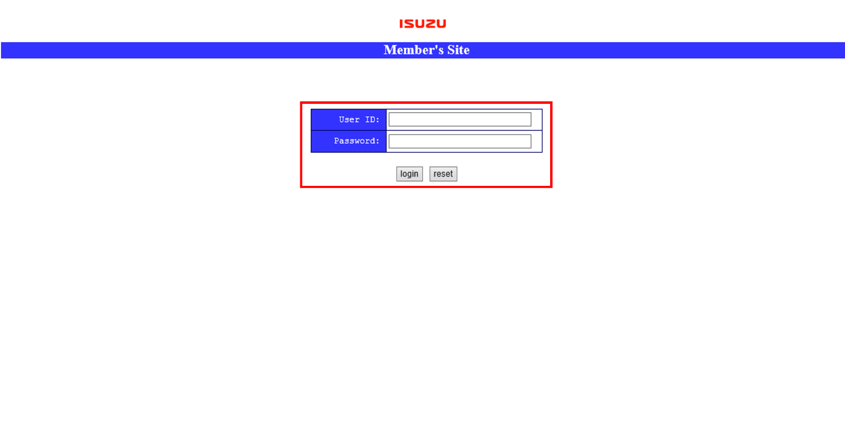 ISUZU Repair and Maintenance Information