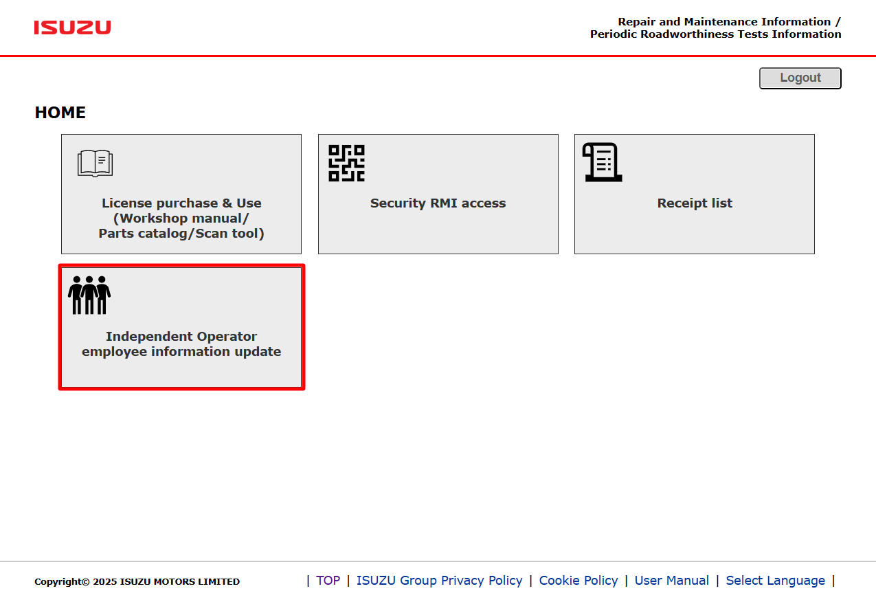ISUZU Repair and Maintenance Information