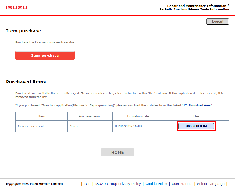 ISUZU Repair and Maintenance Information