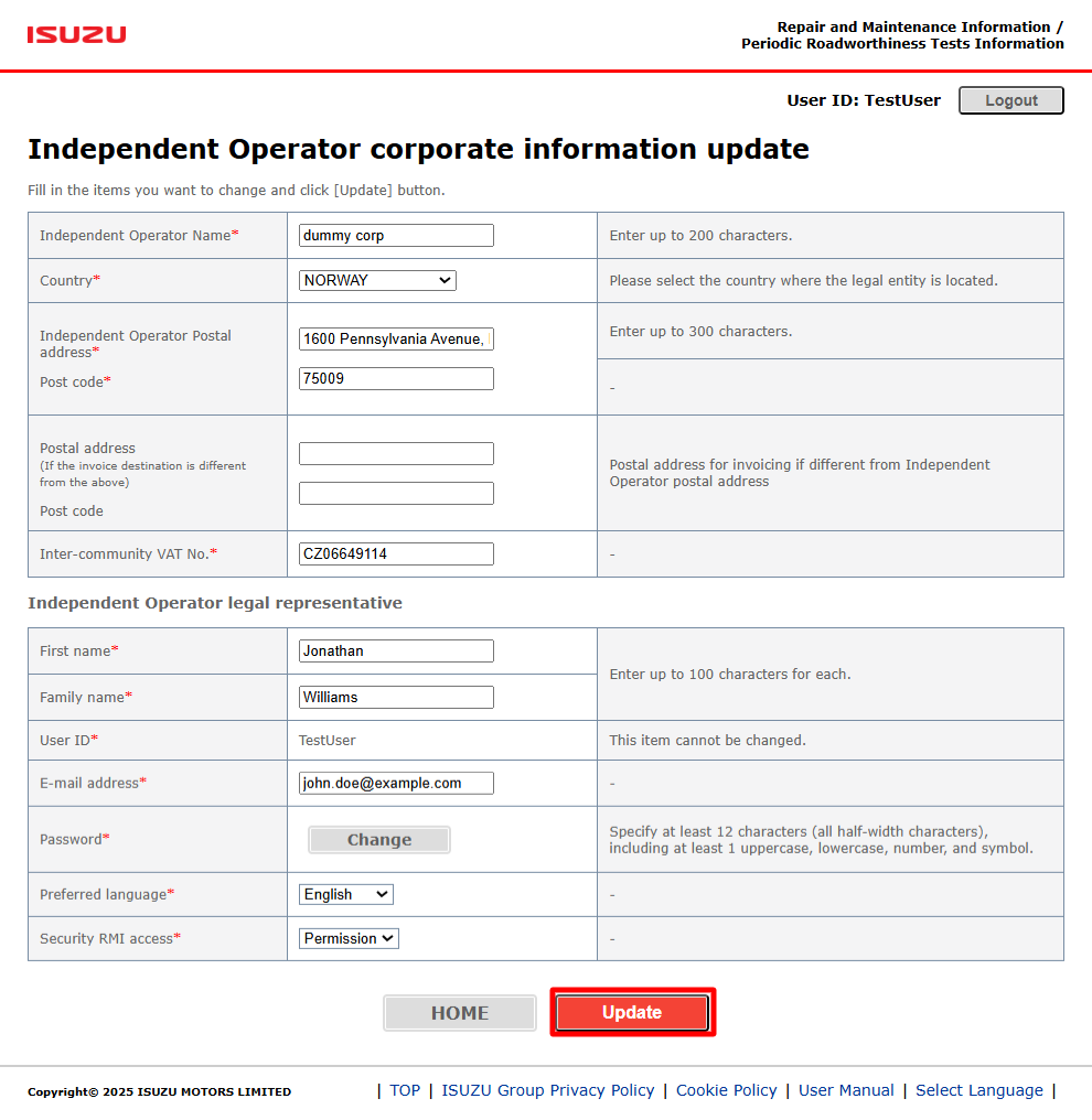 ISUZU Repair and Maintenance Information