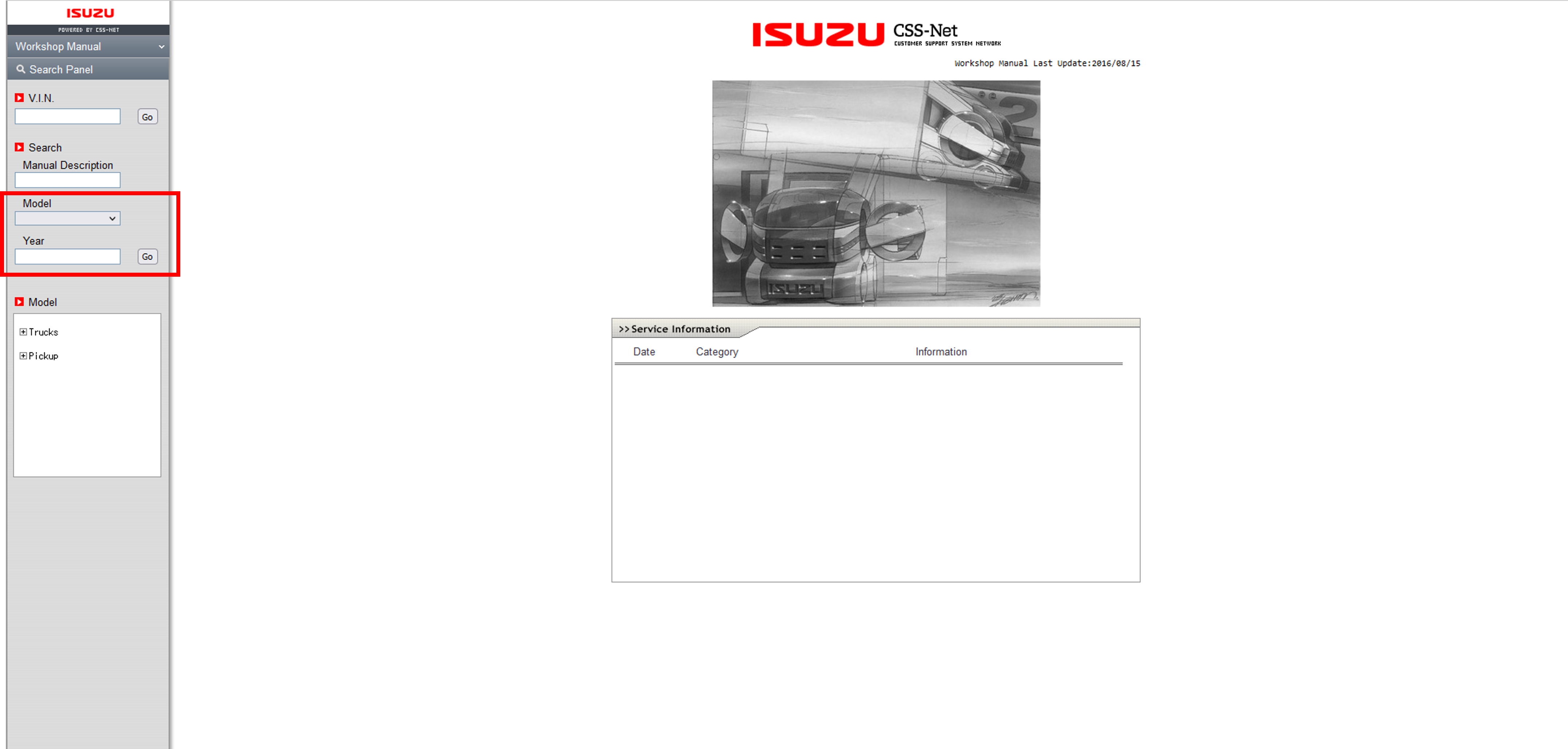 ISUZU Repair and Maintenance Information