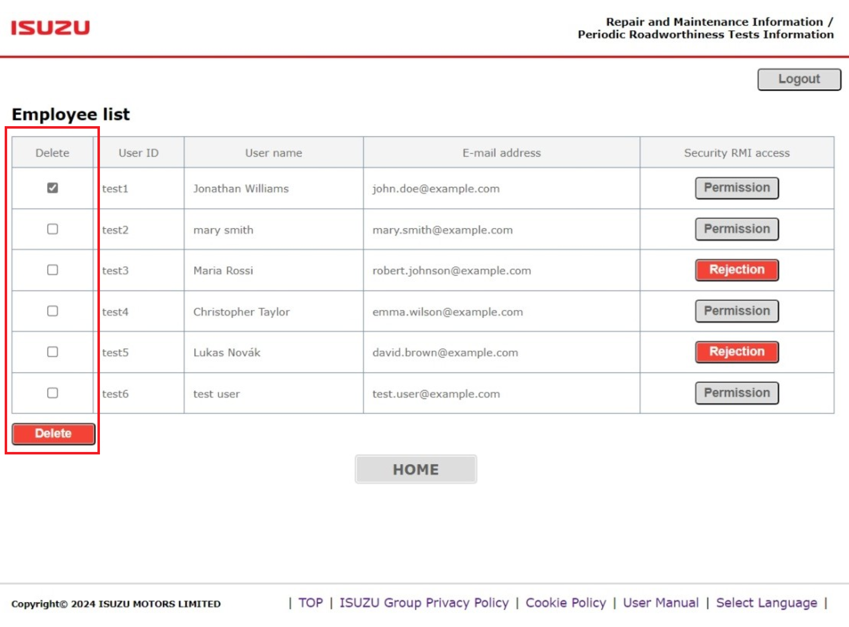 ISUZU Repair and Maintenance Information