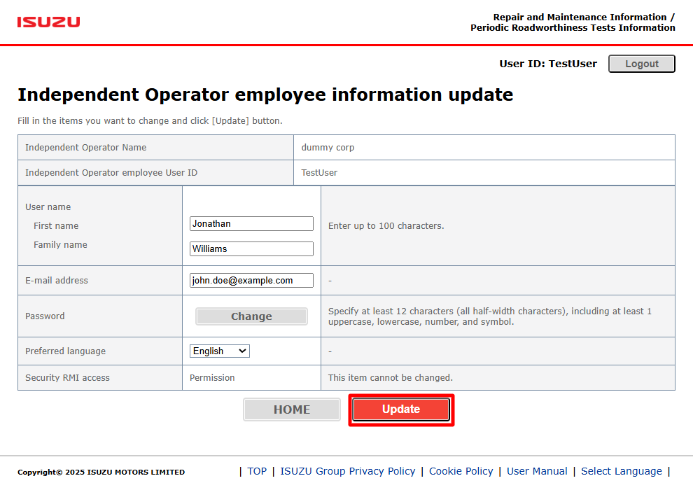 ISUZU Repair and Maintenance Information