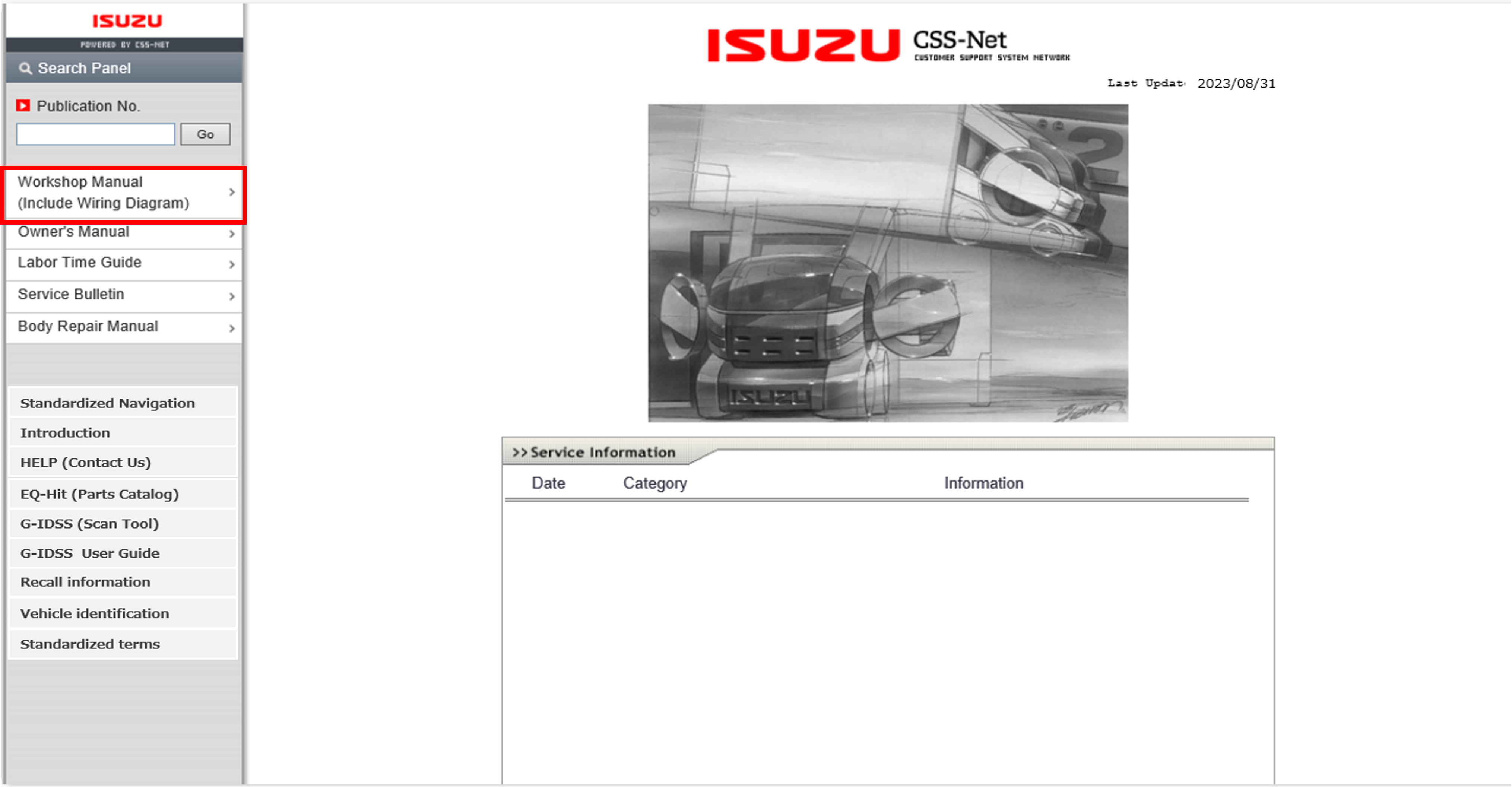 ISUZU Repair and Maintenance Information