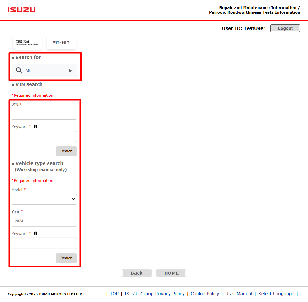 ISUZU Repair and Maintenance Information