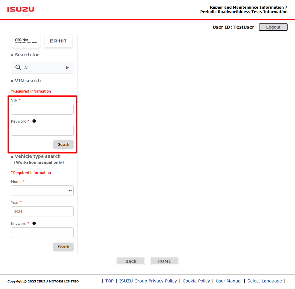 ISUZU Repair and Maintenance Information