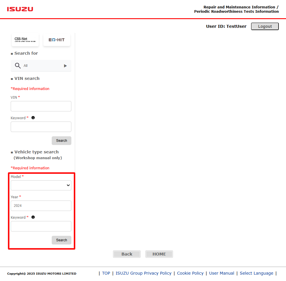 ISUZU Repair and Maintenance Information