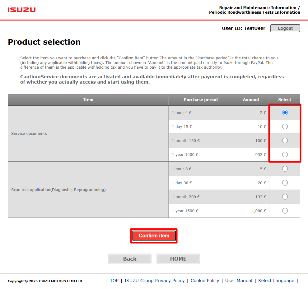 ISUZU Repair and Maintenance Information