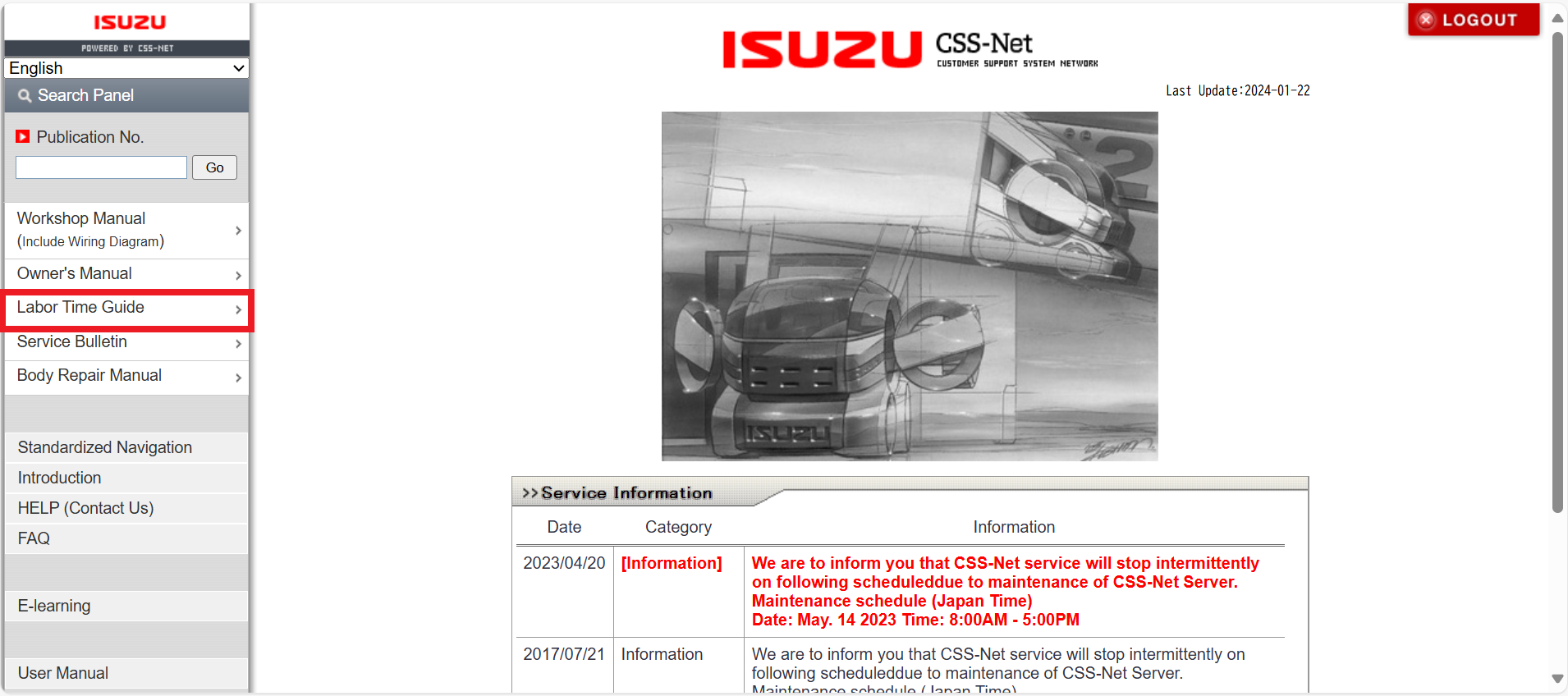 ISUZU Repair and Maintenance Information