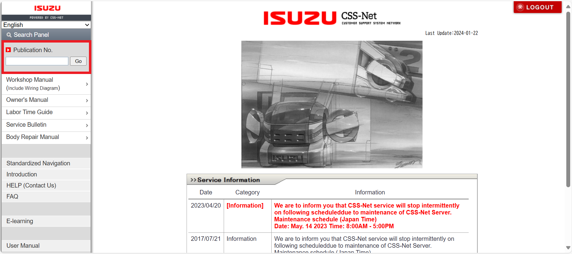 ISUZU Repair and Maintenance Information