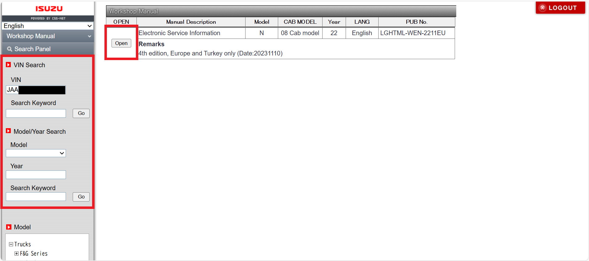 ISUZU Repair and Maintenance Information