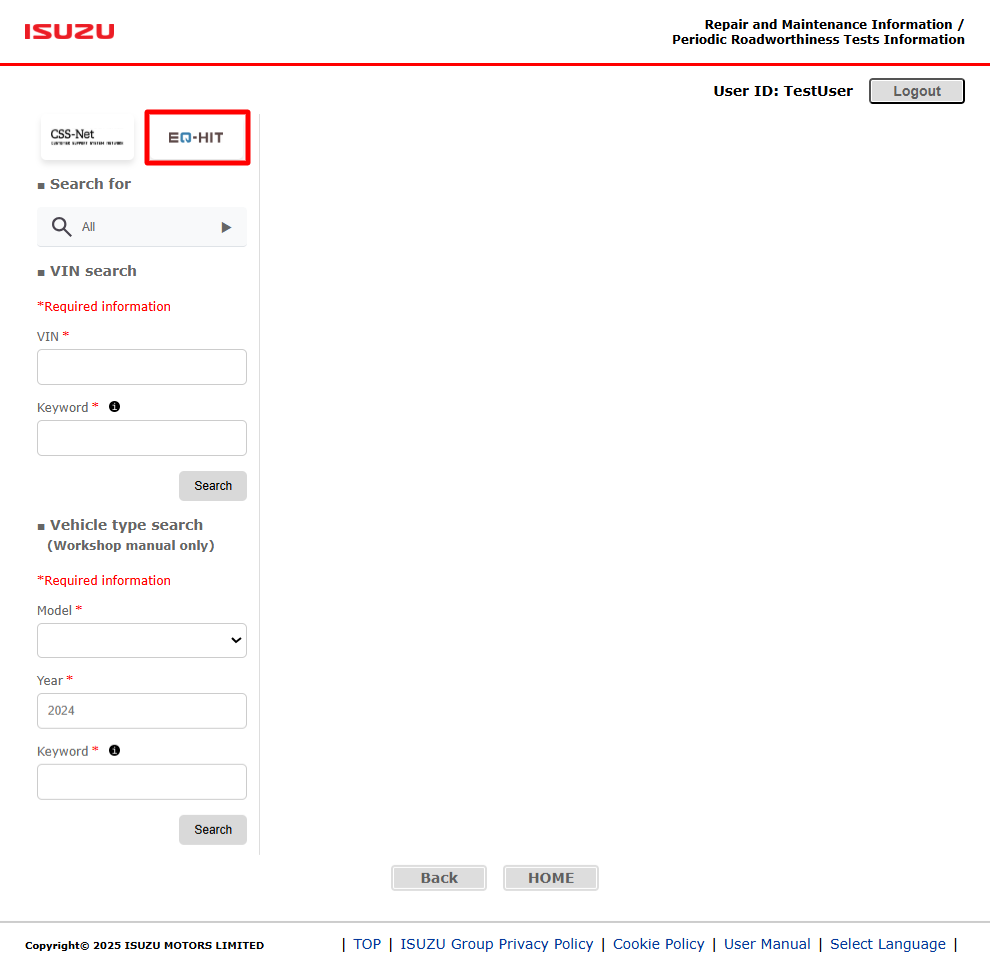 ISUZU Repair and Maintenance Information