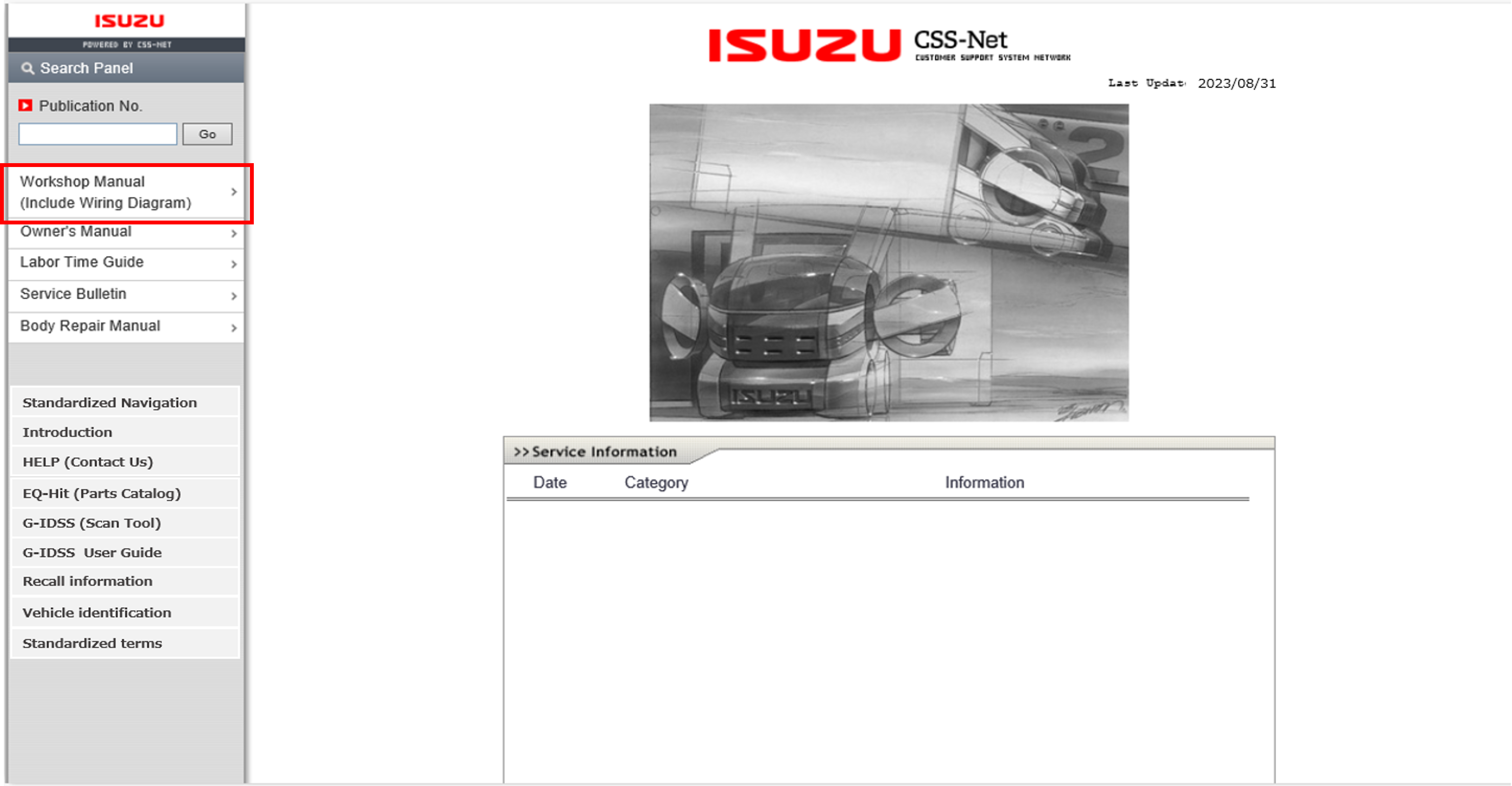 ISUZU Repair and Maintenance Information
