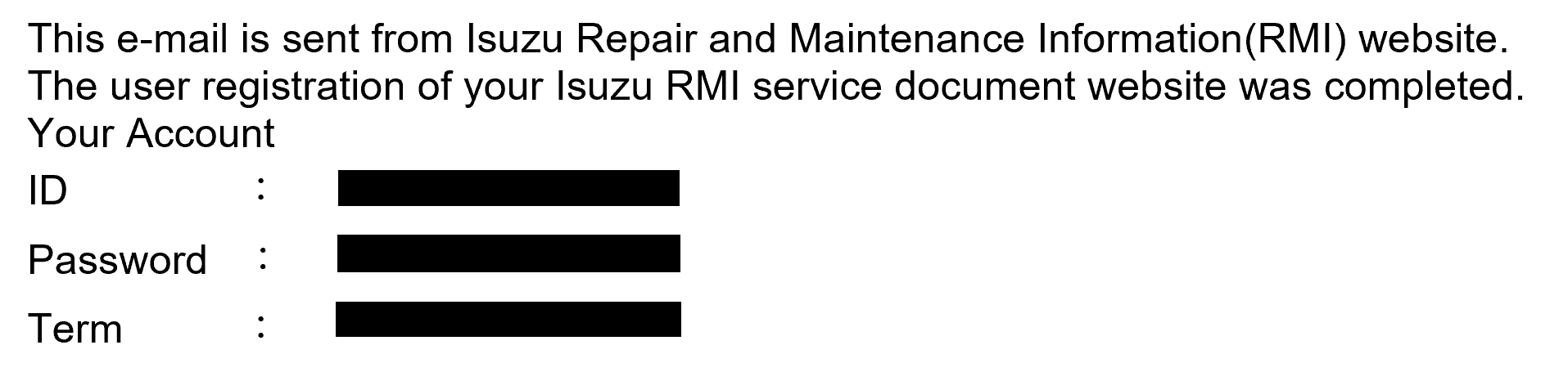ISUZU Repair and Maintenance Information