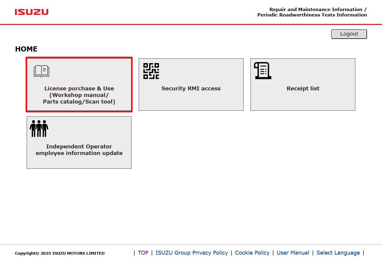 ISUZU Repair and Maintenance Information